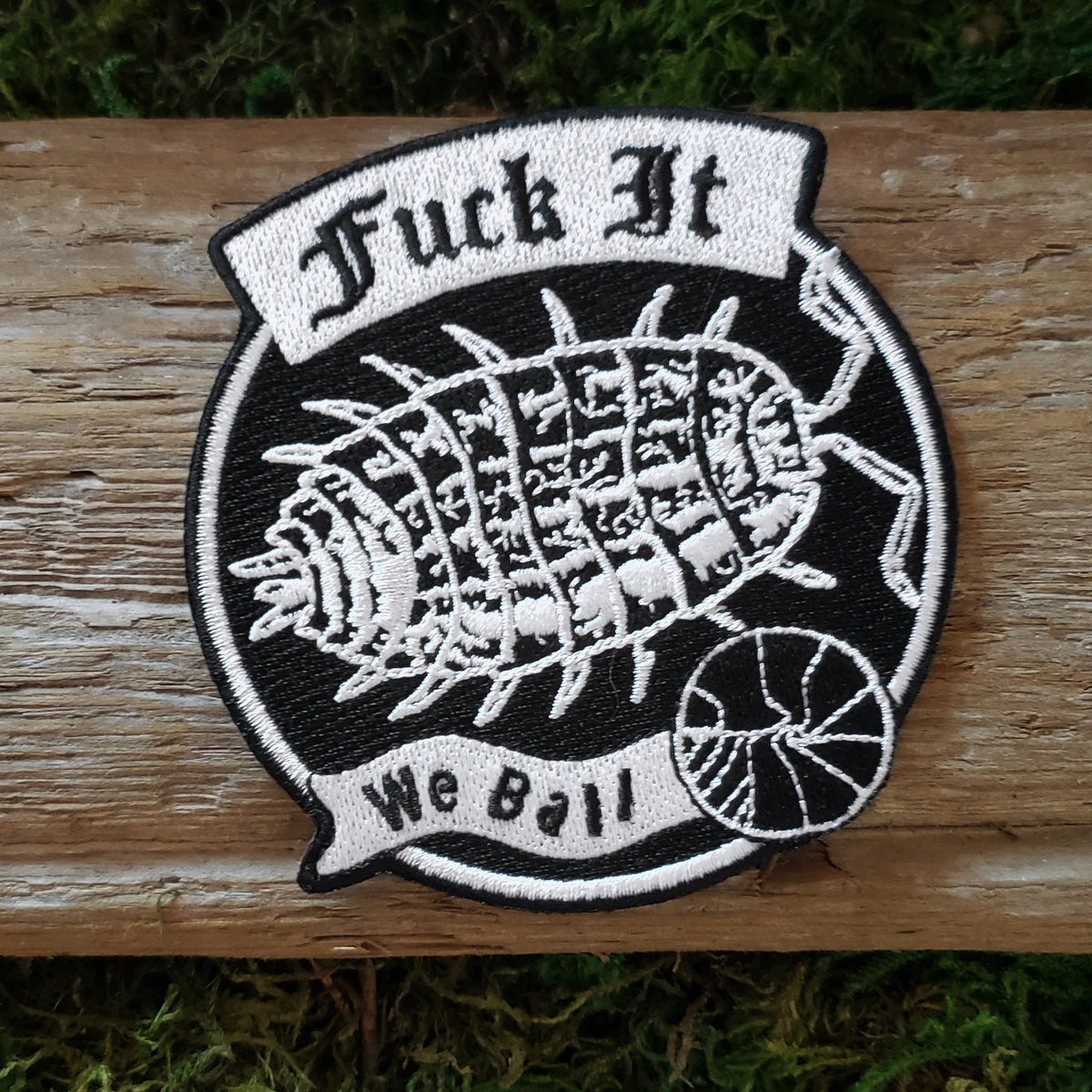 "We Ball" Isopod Iron-on Patch – Forager Vintage