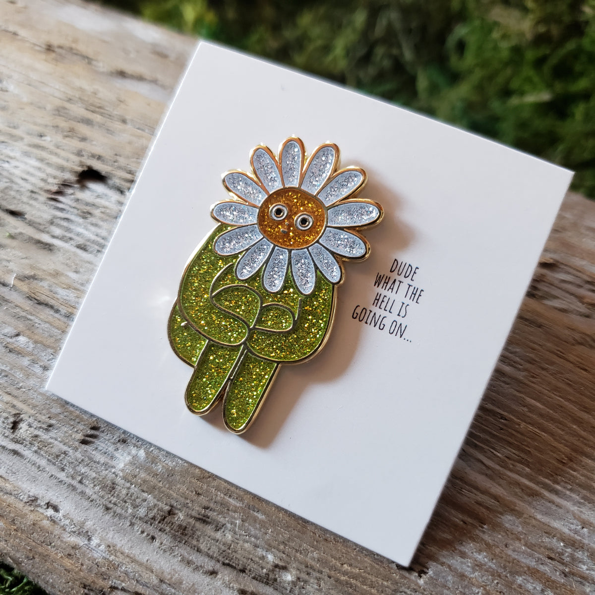 Flower Guy Enamel Pin – Forager Vintage