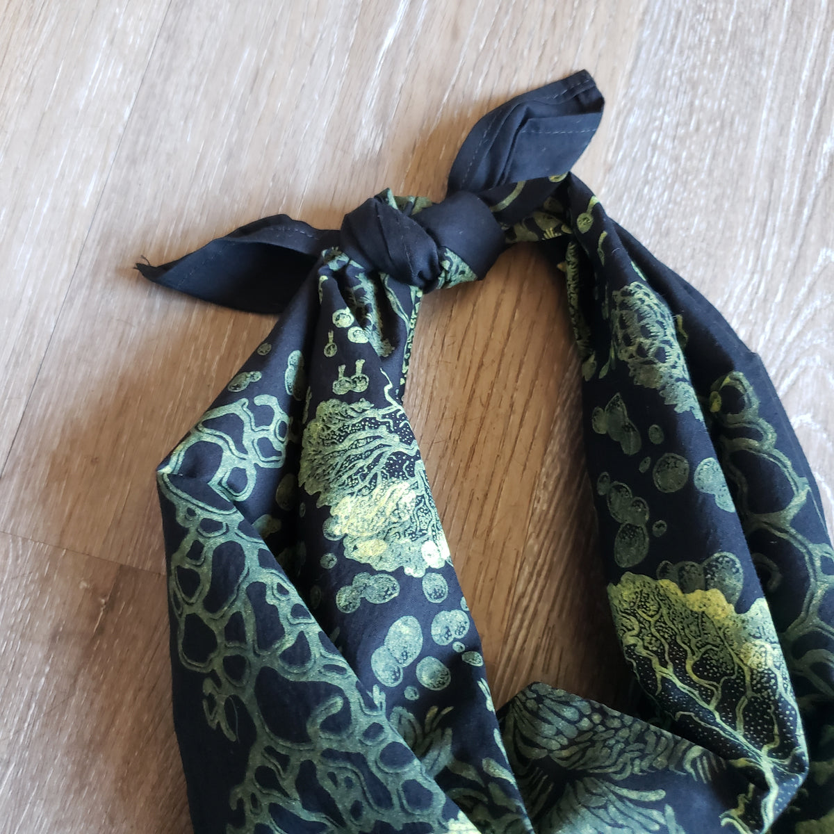Slime Mold Print Bandana – Forager Vintage