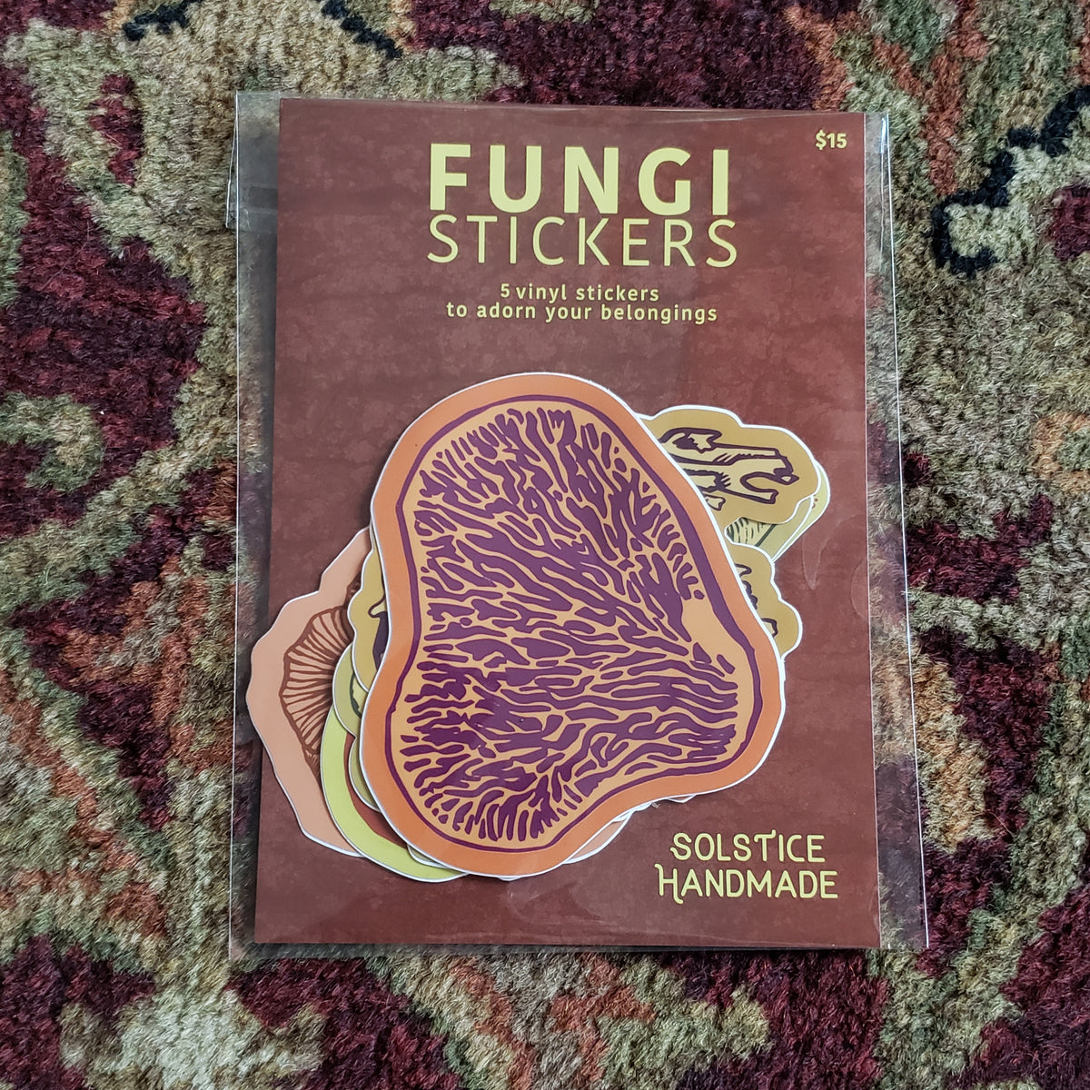 Fungi Vinyl Sticker Pack – Forager Vintage