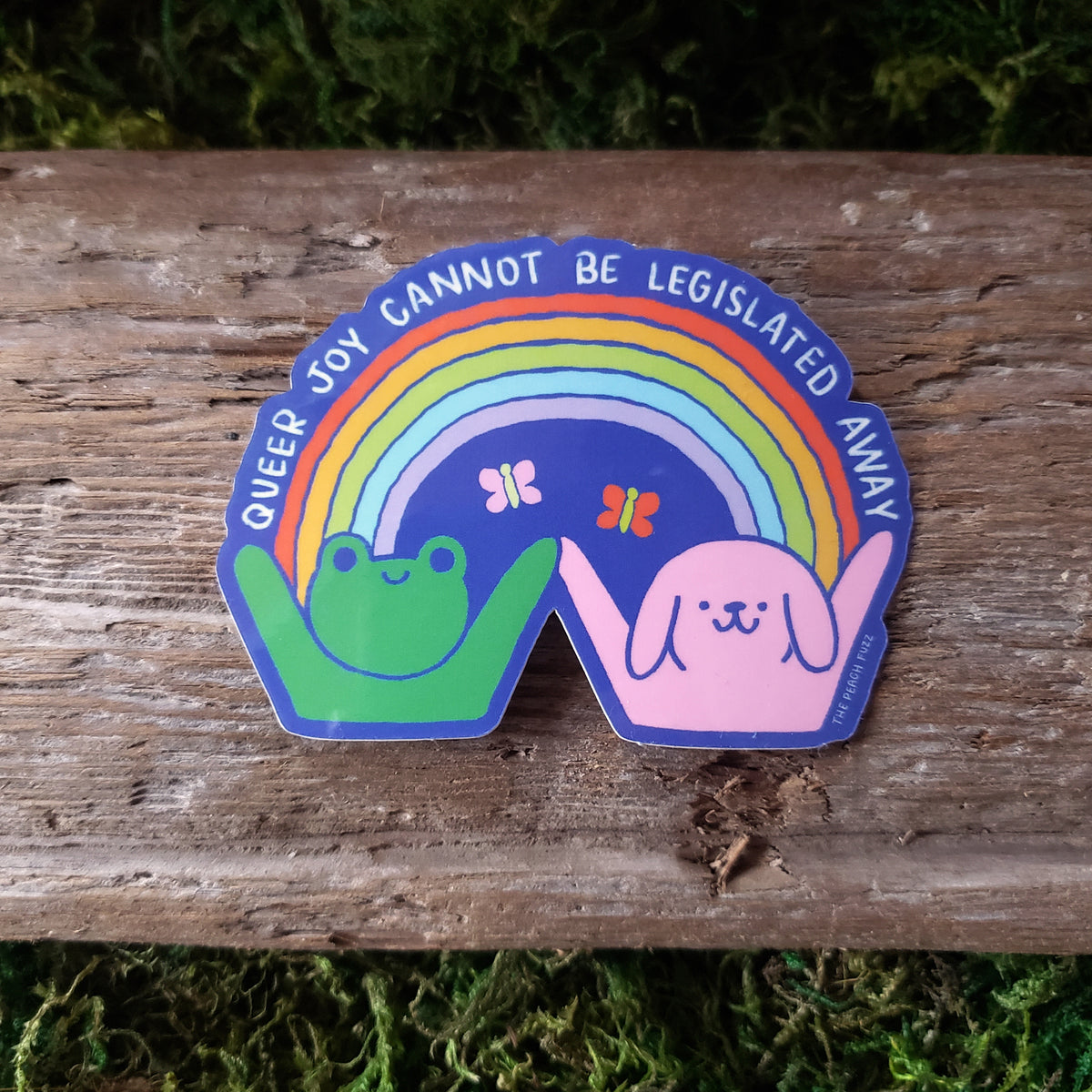 "Queer Joy" Sticker – Forager Vintage