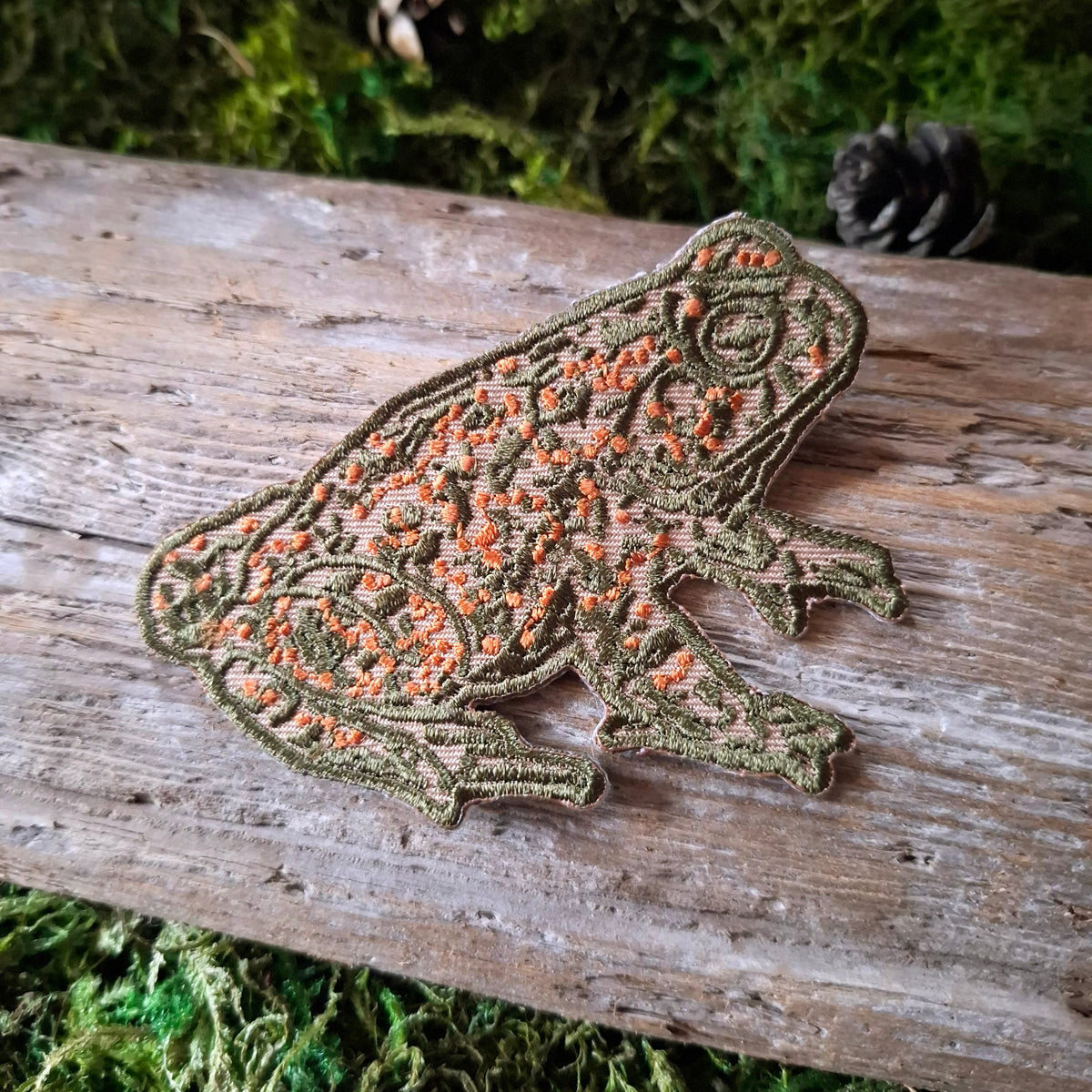 Toad Iron-On Patch – Forager Vintage