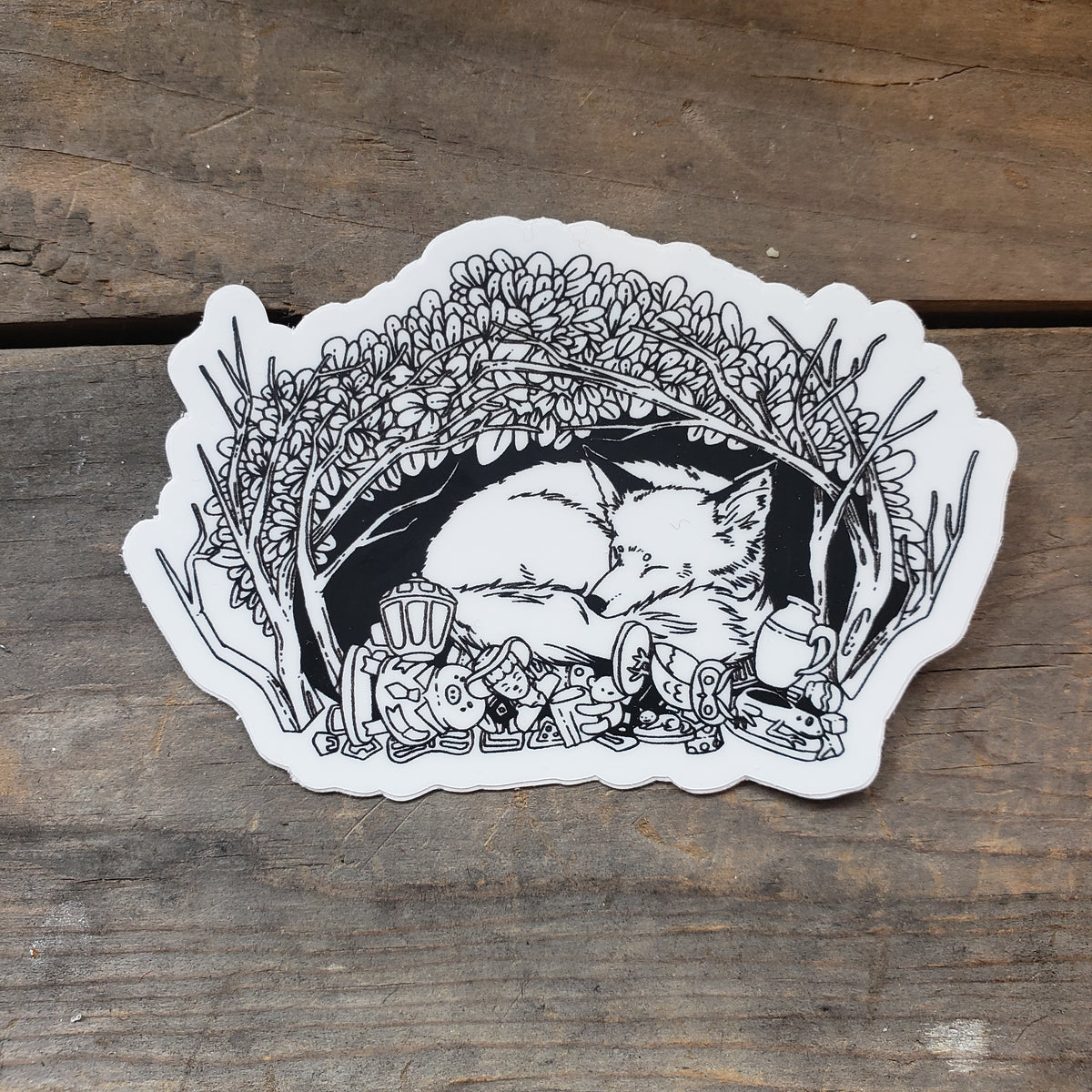 Forager Fox Vinyl Sticker – Forager Vintage