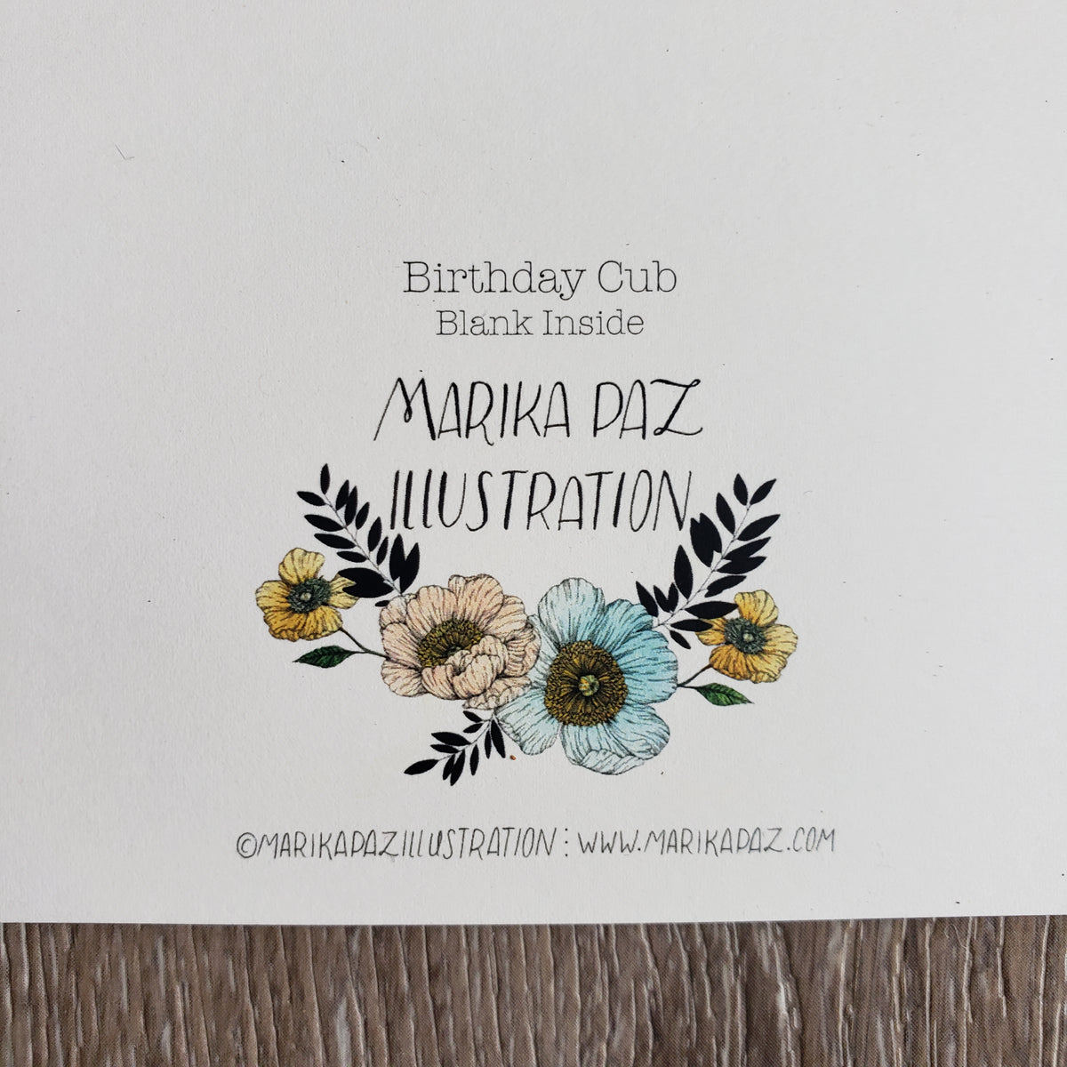 "Happy Birthday" Greeting Card – Forager Vintage