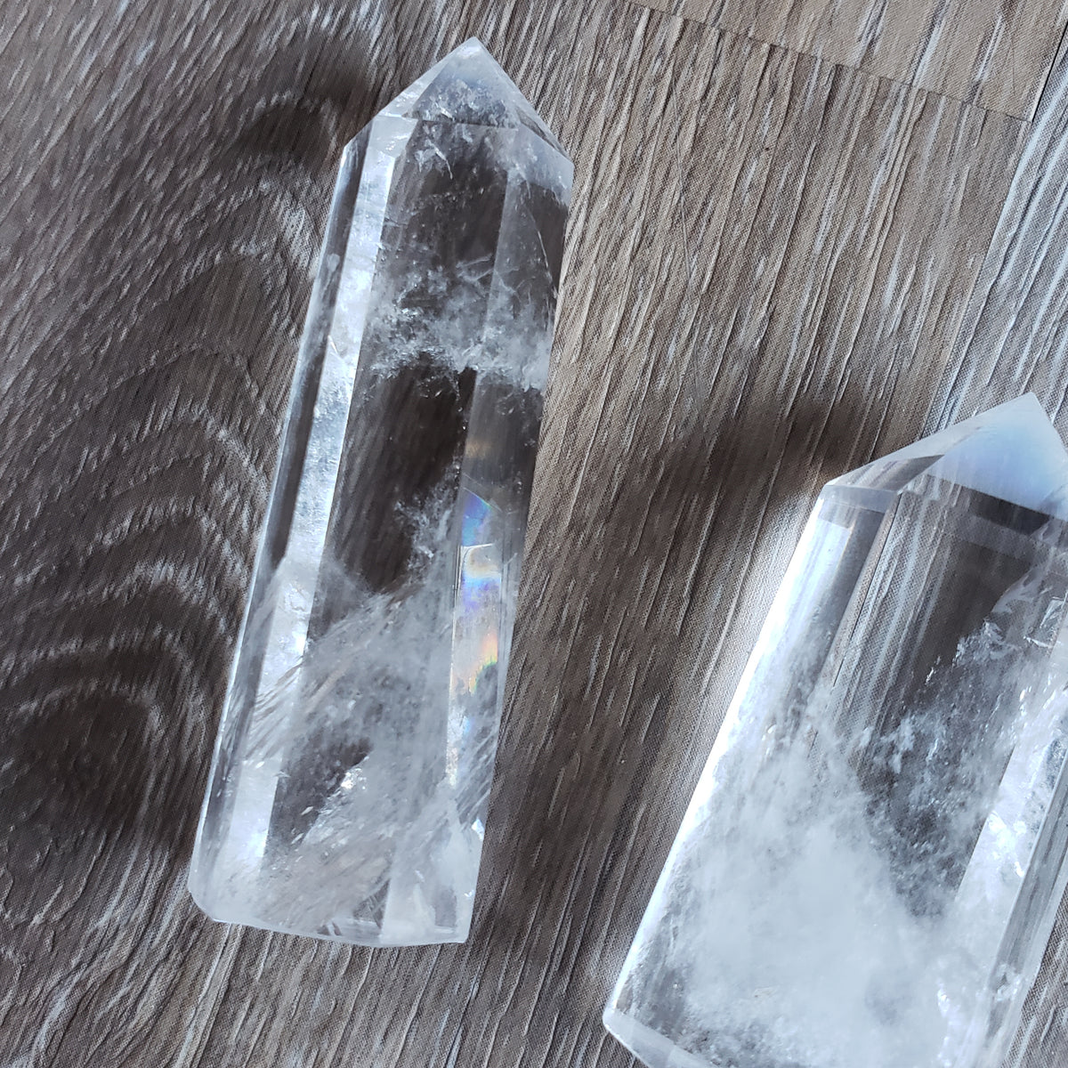 Clear Quartz Obelisk – Forager Vintage