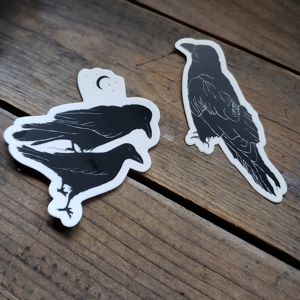 Celestial Ravens Vinyl Sticker – Forager Vintage