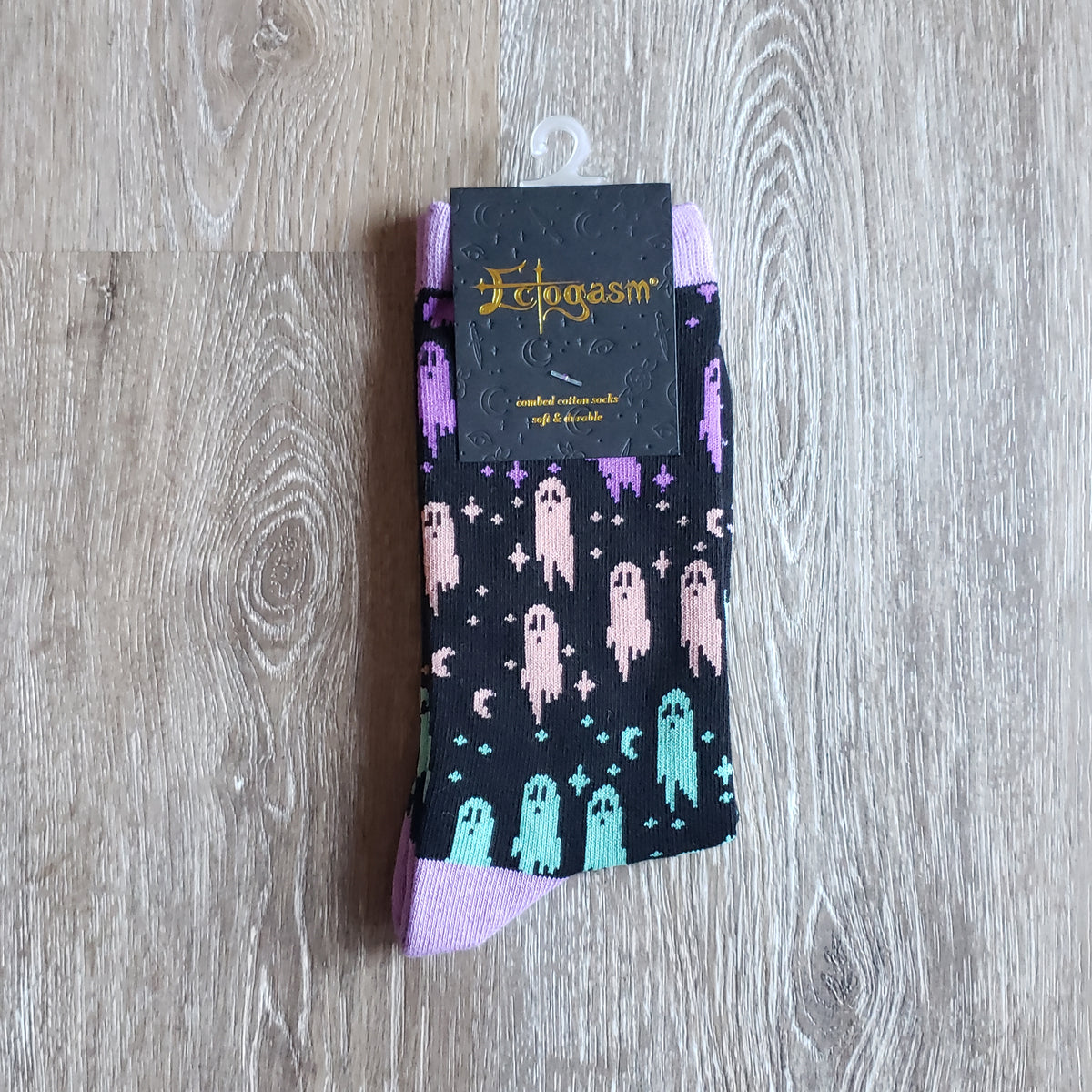 Rainbow Ghosts Crew Socks – Forager Vintage