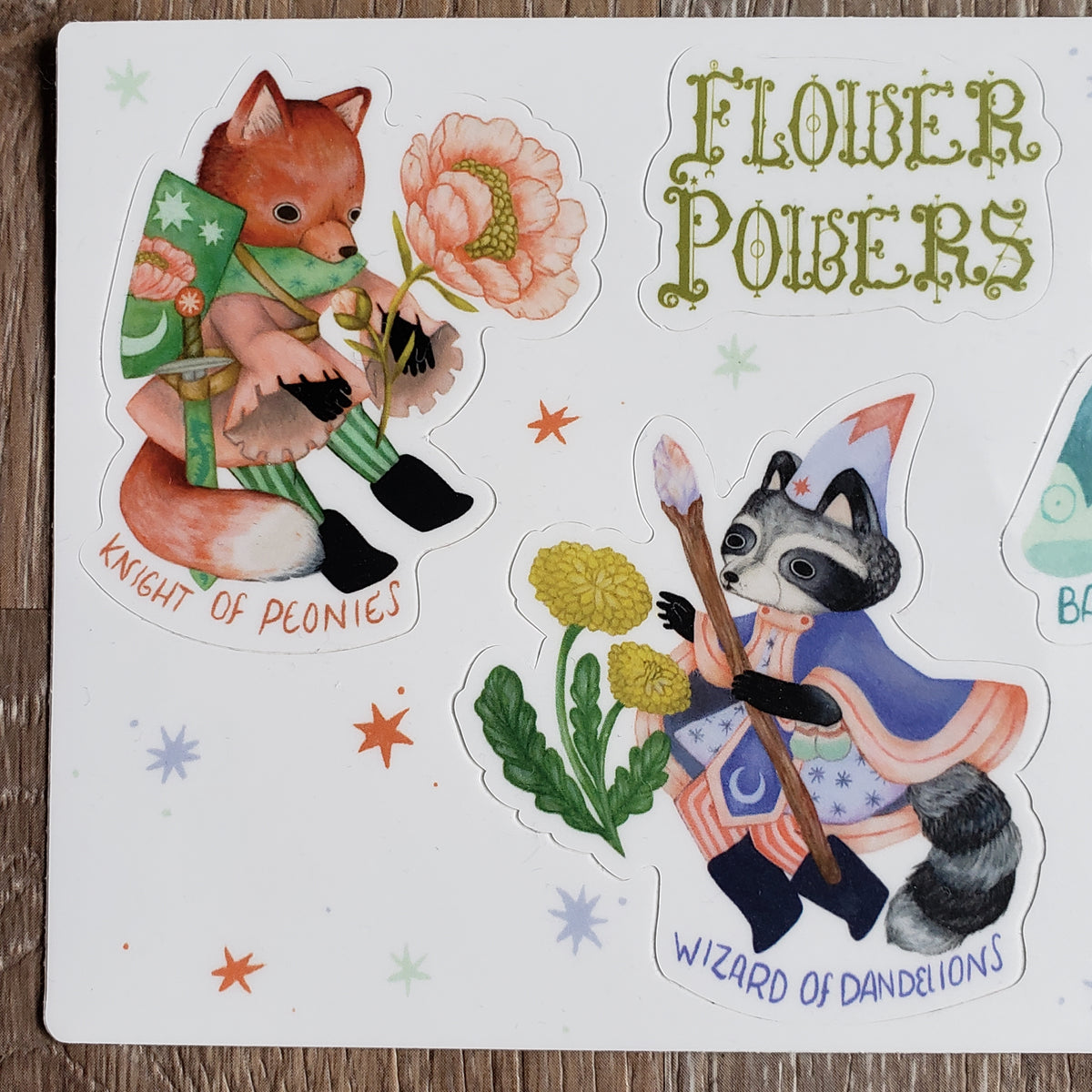 Party of Flowers Vinyl Sticker Sheet – Forager Vintage
